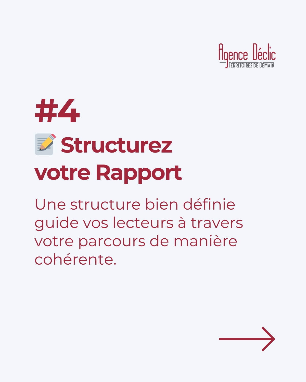 Comment rédiger un rapport de mission percutant ? - Agence Déclic