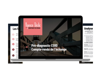 Pré-diagnostic CSRD : Obtenez des recommandations clés - Agence Déclic